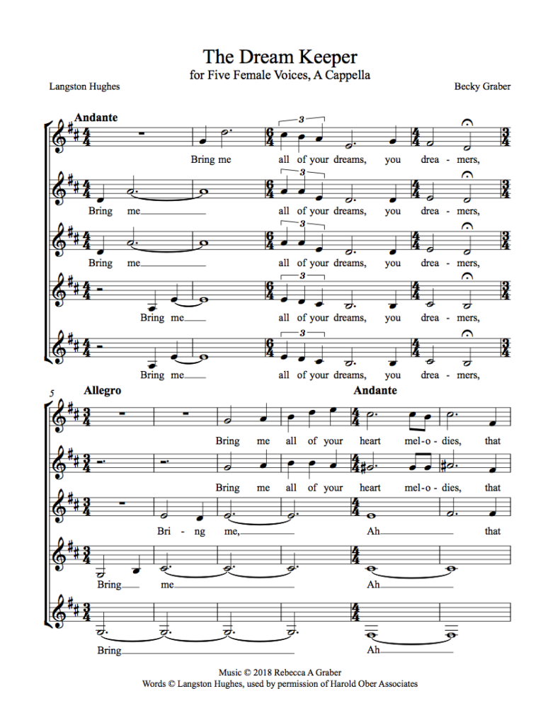 The Dream Keeper - Becky Graber